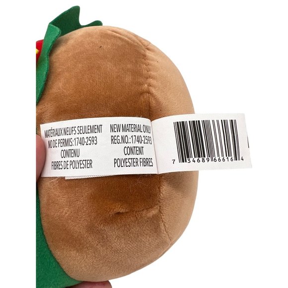 Kellytoy | Toys | Squishmallows Kellytoy Carl The Cheeseburger Burger ...